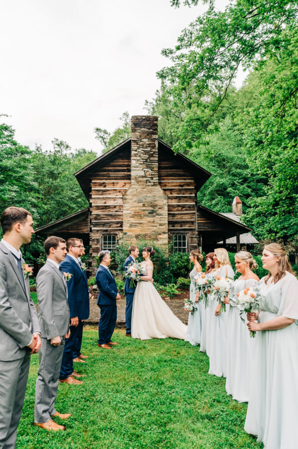 Leatherwood Mountains Wedding | Rachel & David Deline Photography