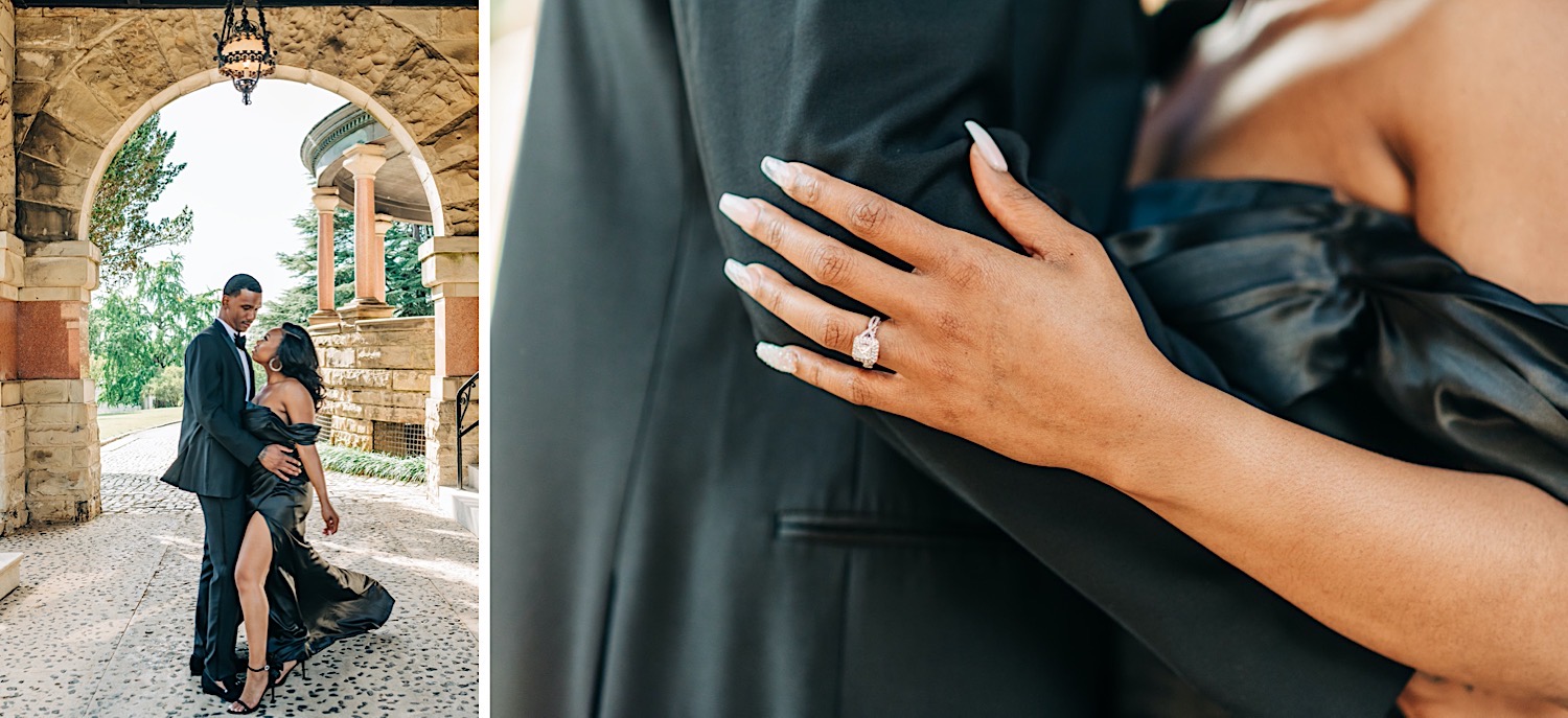 Maymont Engagement Portraits | Richmond VA | Bridget & Precious