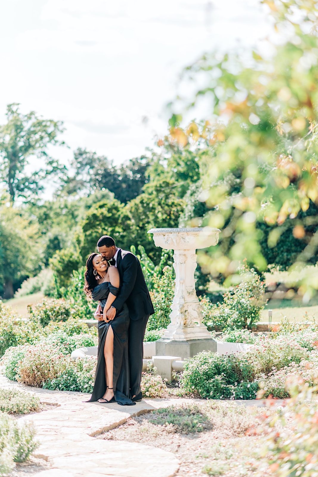 Maymont Engagement Portraits | Richmond VA | Bridget & Precious
