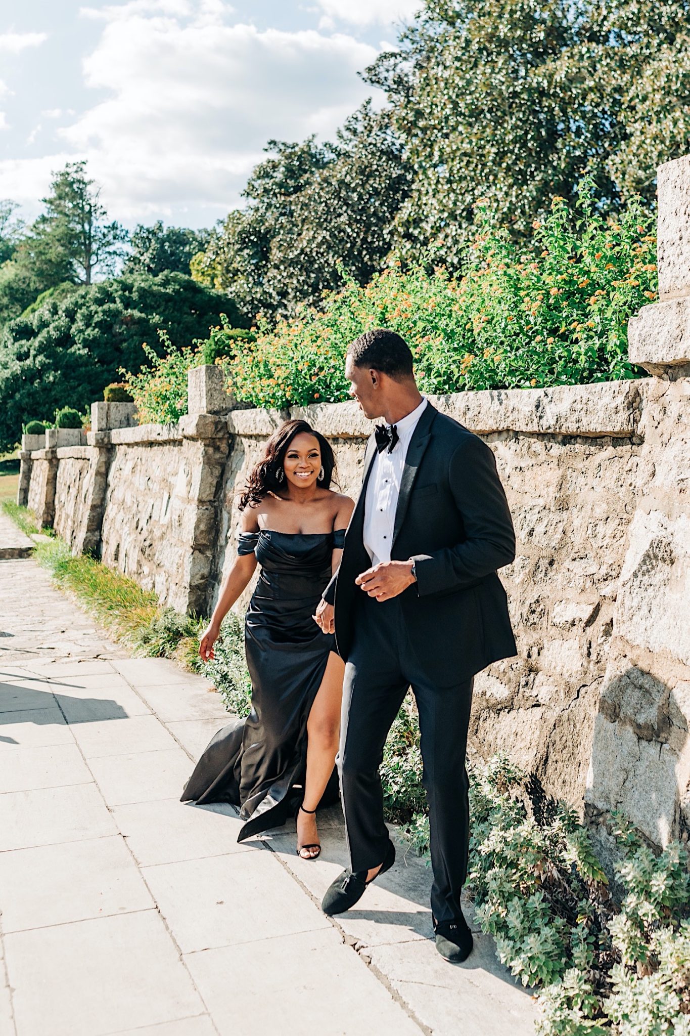 Maymont Engagement Portraits | Richmond VA | Bridget & Precious