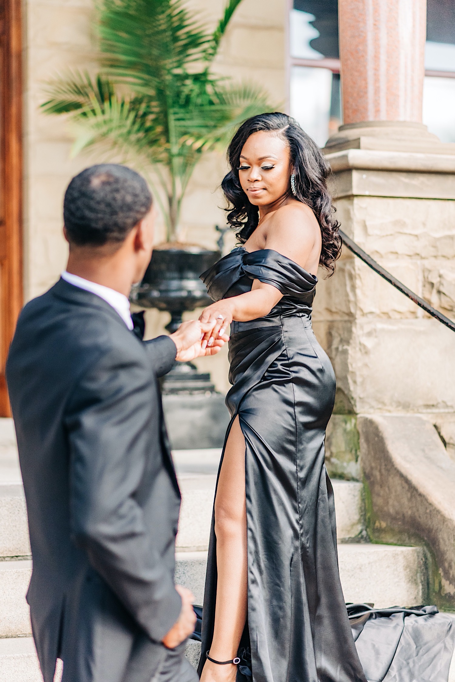 Maymont Engagement Portraits | Richmond VA | Bridget & Precious