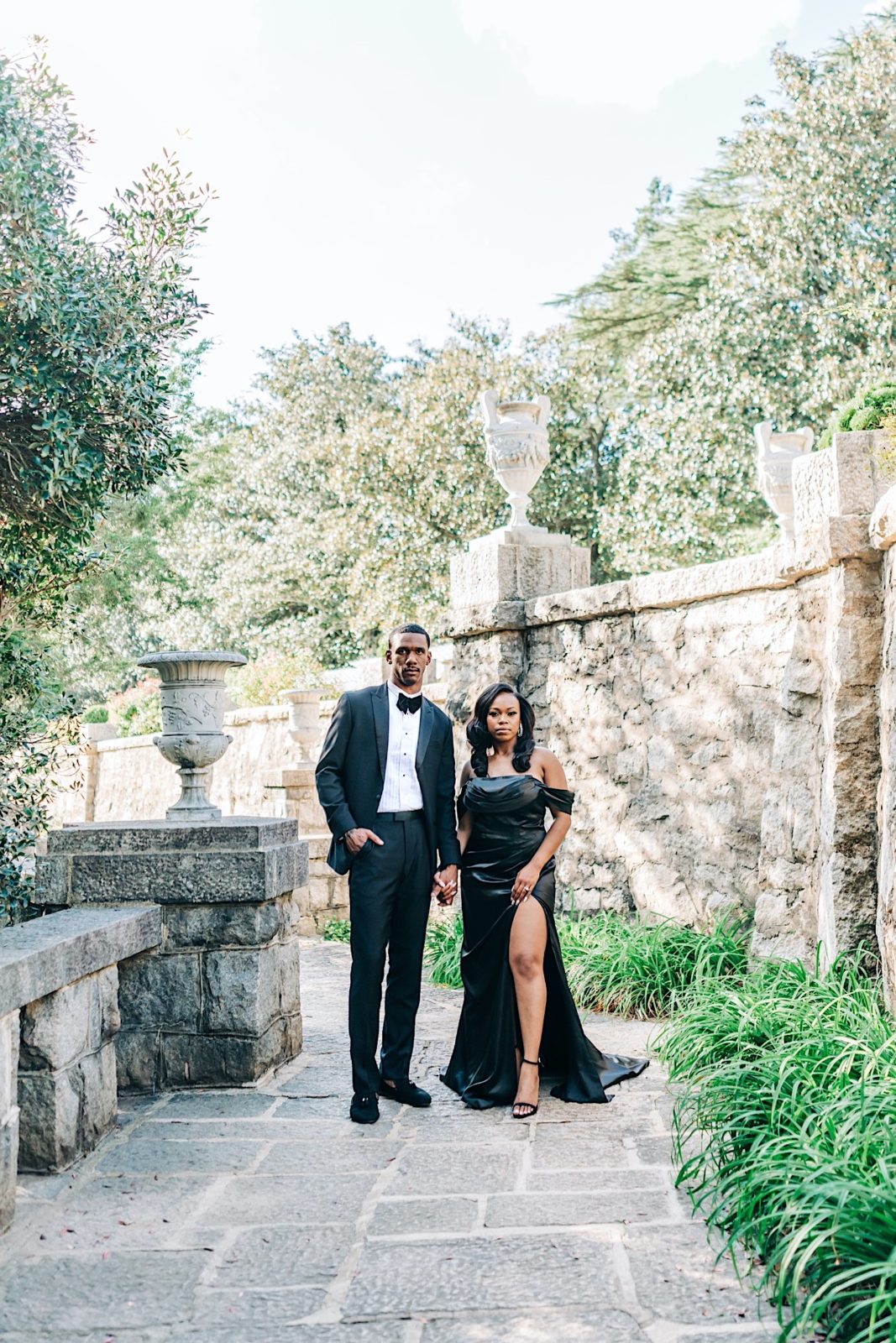 Maymont Engagement Portraits | Richmond VA | Bridget & Precious
