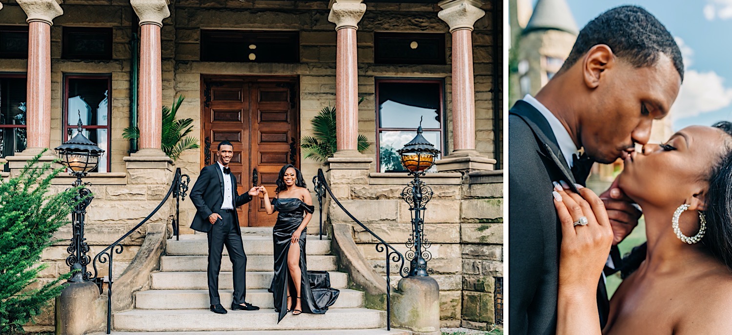 Maymont Engagement Portraits | Richmond VA | Bridget & Precious