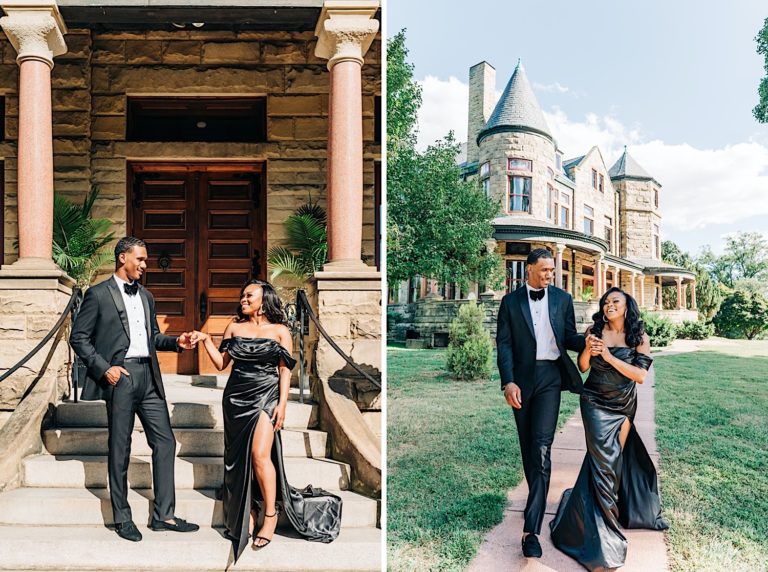 Maymont Engagement Portraits | Richmond VA | Bridget & Precious