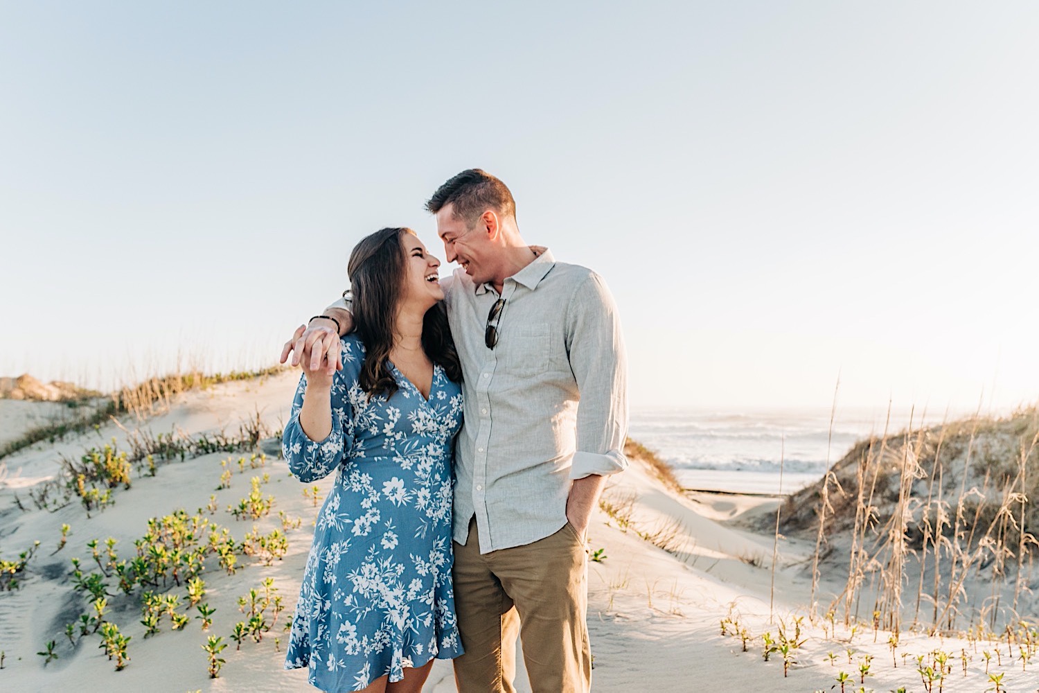Outer Banks Engagement Portraits | DeLine Photography