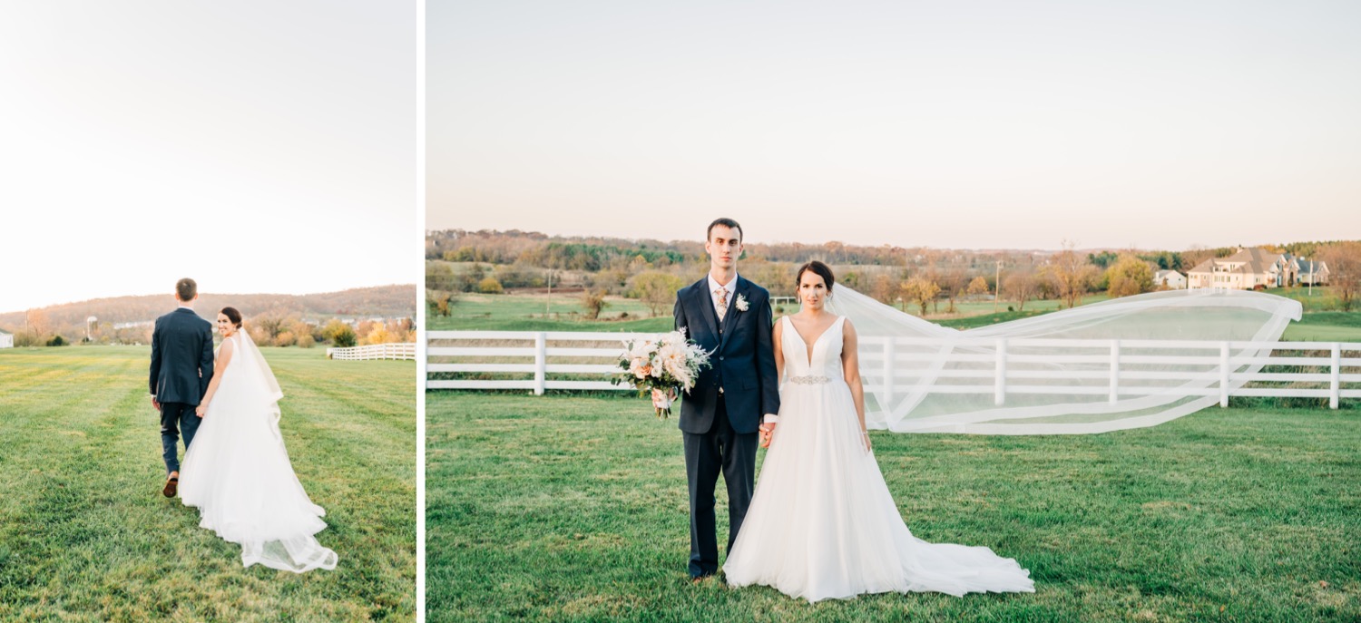 Fall Wedding at Raspberry Plain Manor | Leesburg VA