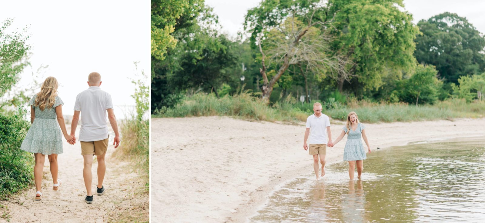 Yorktown Engagement Portraits | Photographer: Danielle