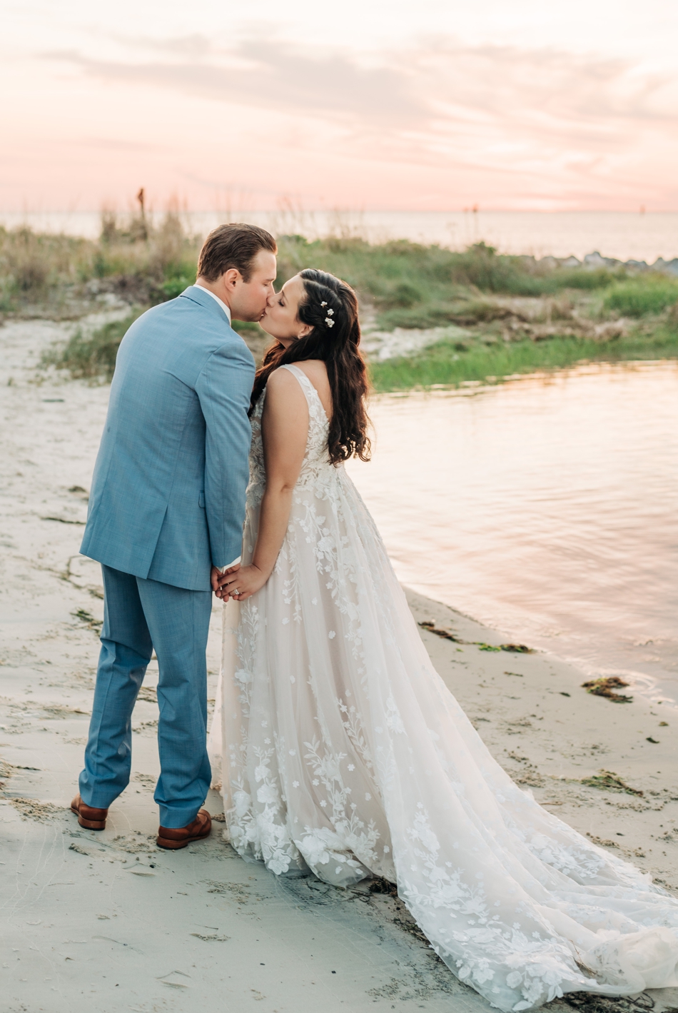 Oyster Farm Wedding in Cape Charles | DeLine Photography